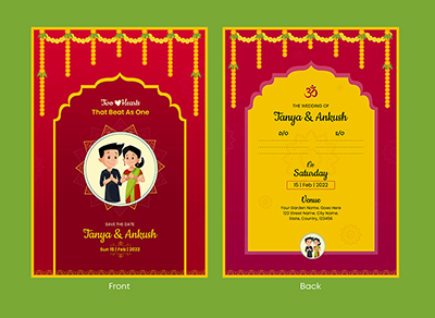 Indian Traditional Card Designs