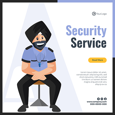 Security Services Company Banner