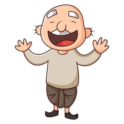 Old Mam Laugh Animation