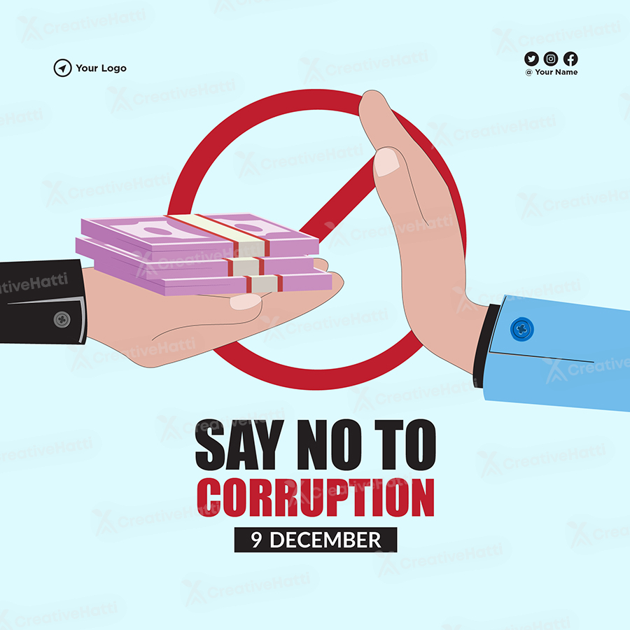 Say No To Corruption Logo