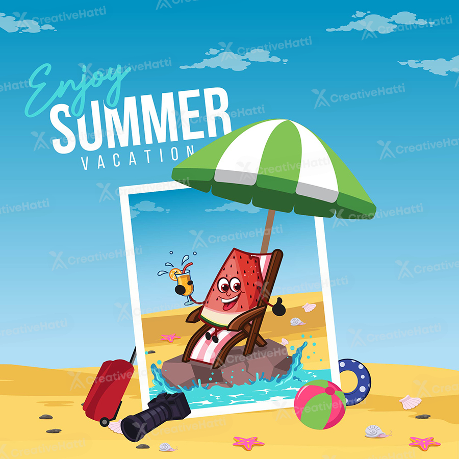 Enjoy Your Summer Clip Art