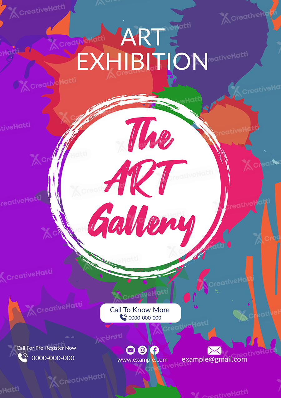 Art Gallery Opening Posters