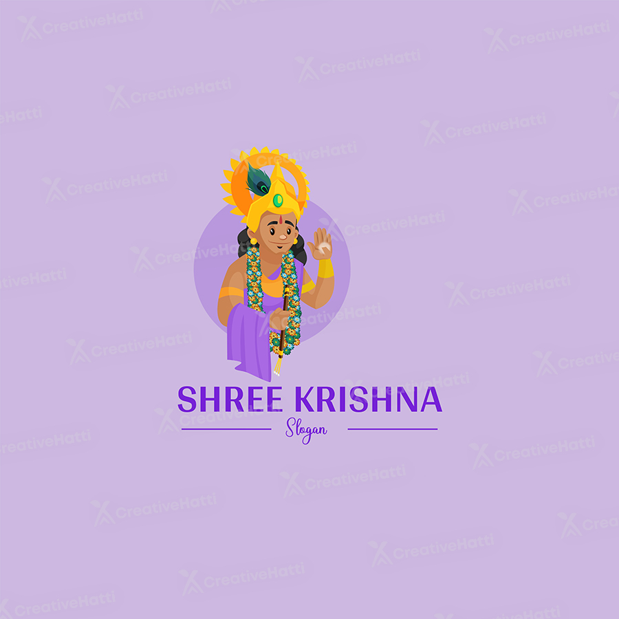 Krishna Name Logos