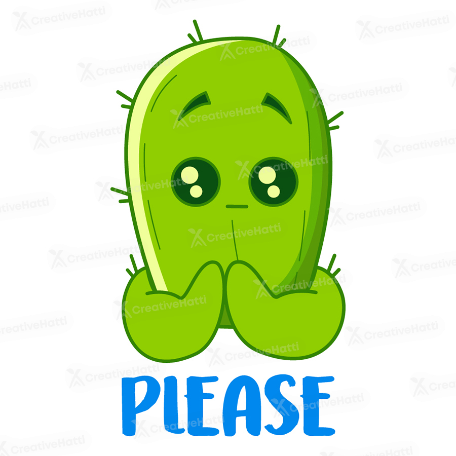 Say Please Clipart