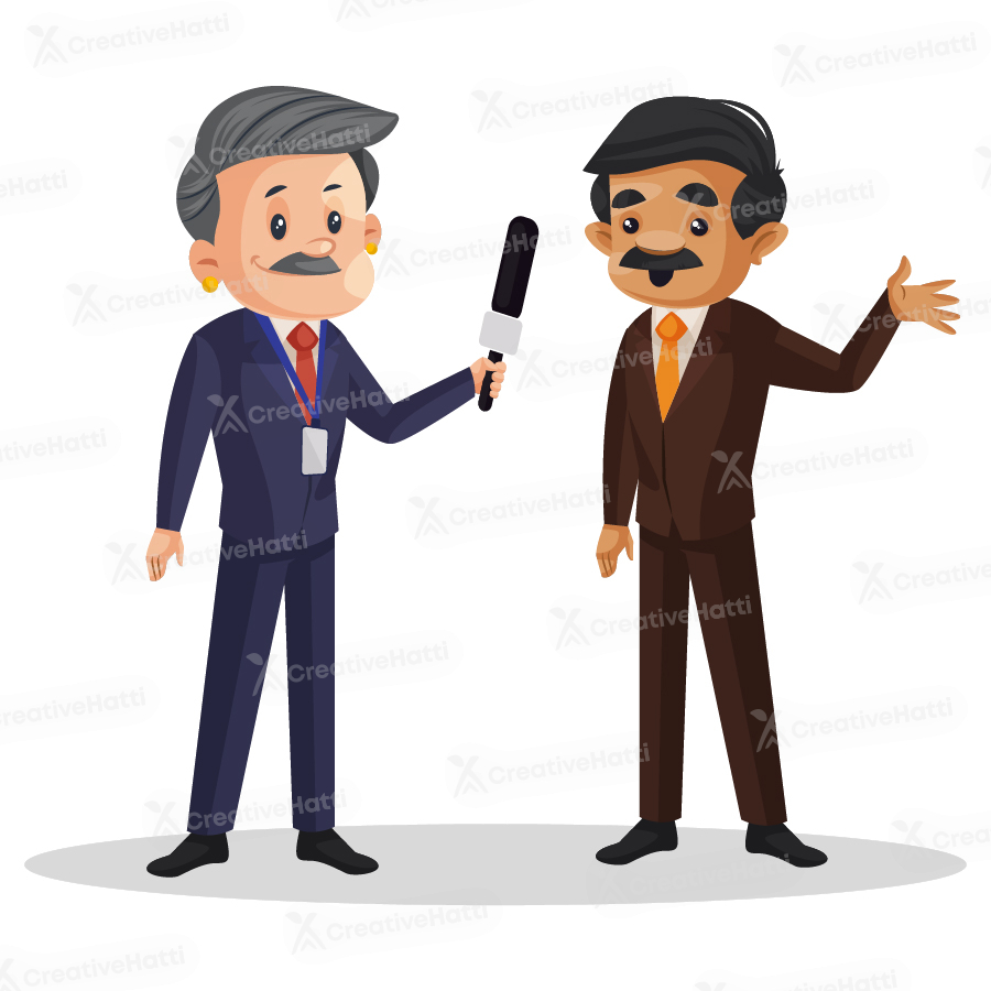 Verslaggever Interview Clipart Reporter Interview Clipart Hd PNG,