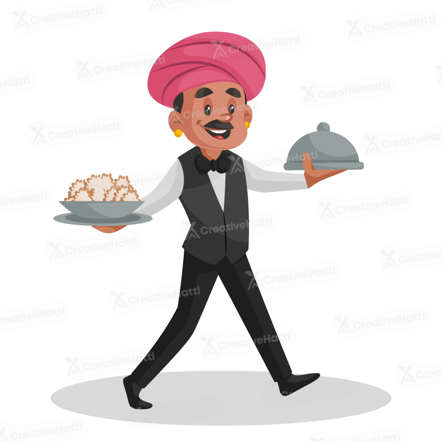 Hotel Waiter Logo