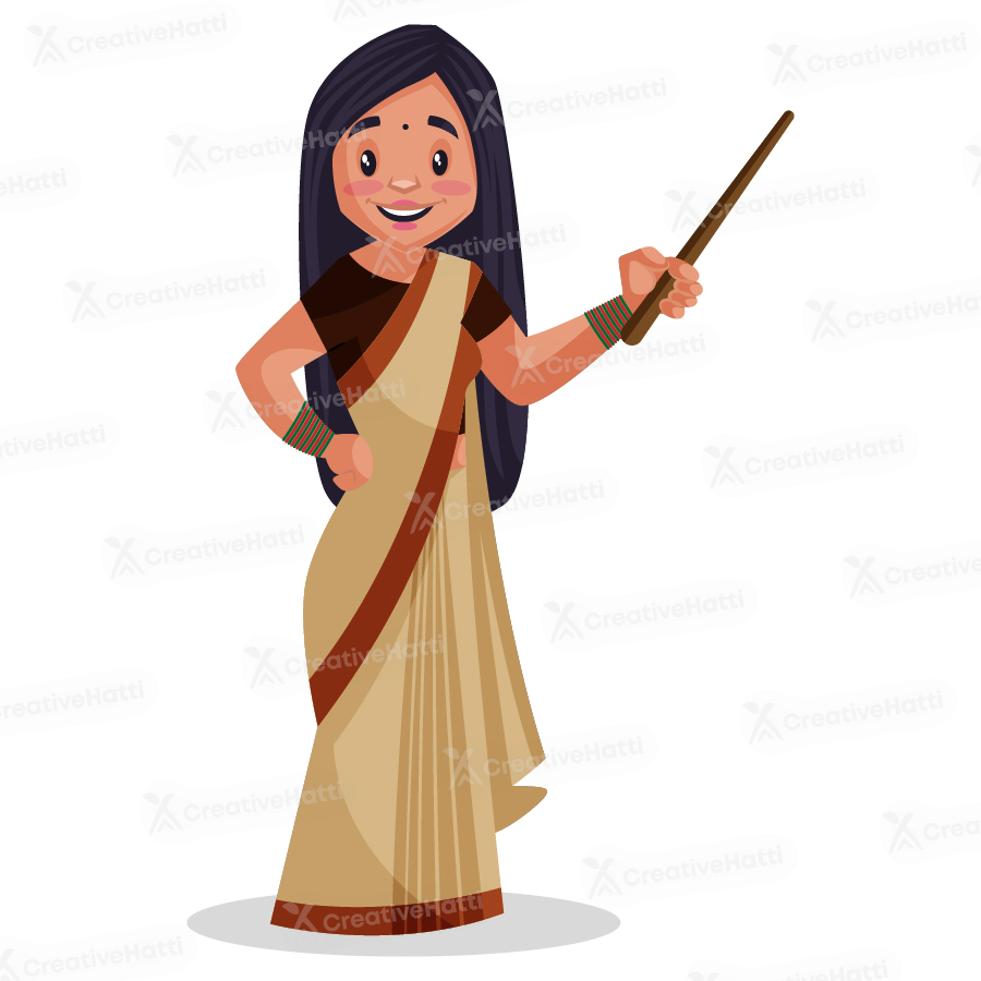 Girl Teacher Clipart Teacher Drawing (easy) HelloArtsy