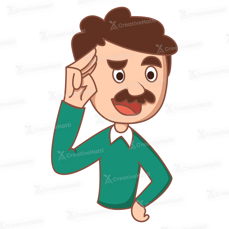 Cartoon Salute